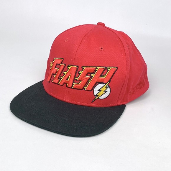 DC Comics | Accessories | The Flash Embroidered Logo Hat Cap Dc Comics ...